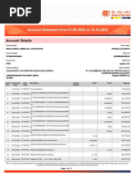 Canara Bank Statement | PDF