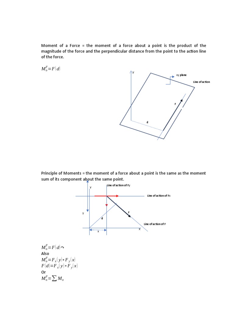 Lesson 4 Moment | PDF | Mechanics | Applied And Interdisciplinary Physics
