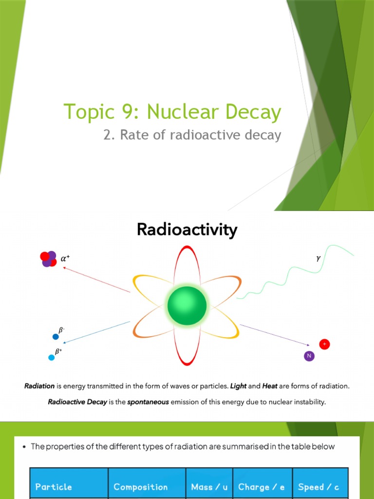 9 - Nuclear Decay | PDF