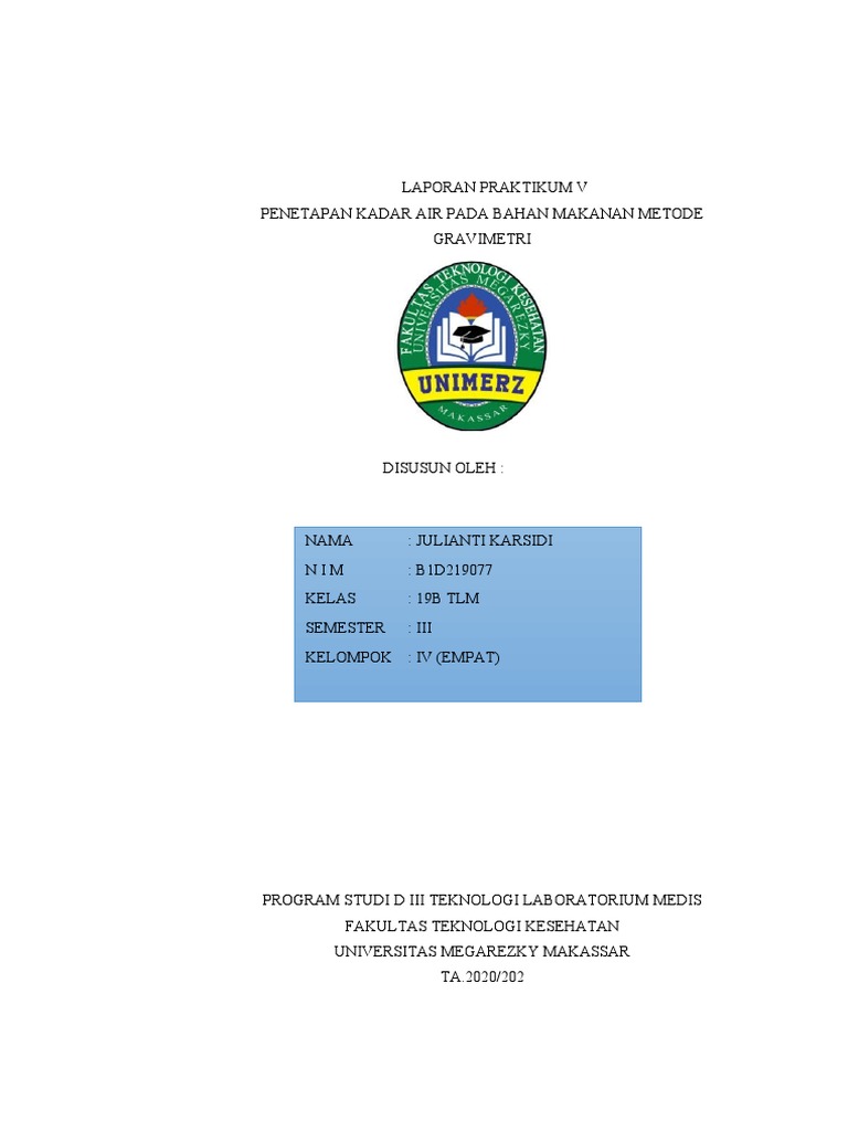 Laporan Praktikum Amami V.julianti Karsidi (B1D219077) .19B | PDF