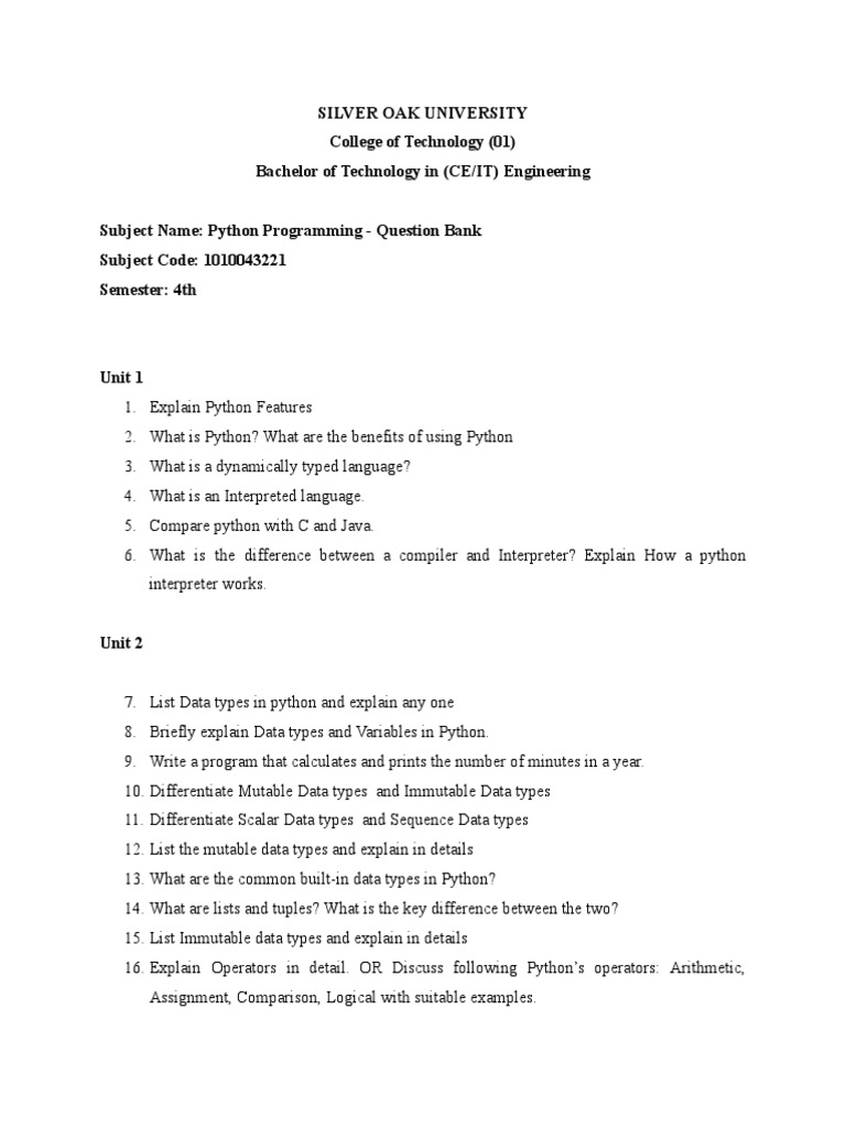 Quetion Bank NSML | PDF | Method (Computer Programming) | String (Computer Science)