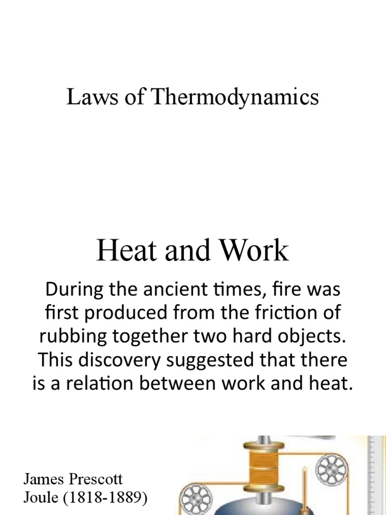 Laws of Thermodynamics | Download Free PDF | Heat | Entropy
