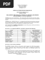 Designation of OIC Punong Barangay | PDF