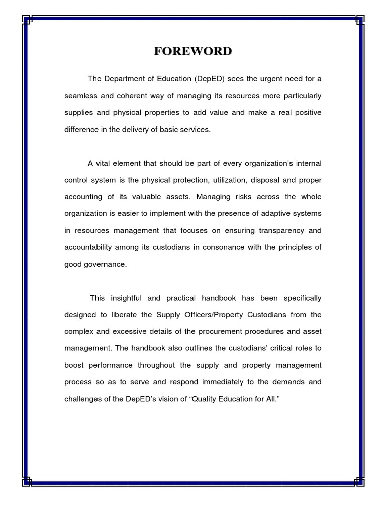 Property Manual Handbook (Asset Management) | PDF