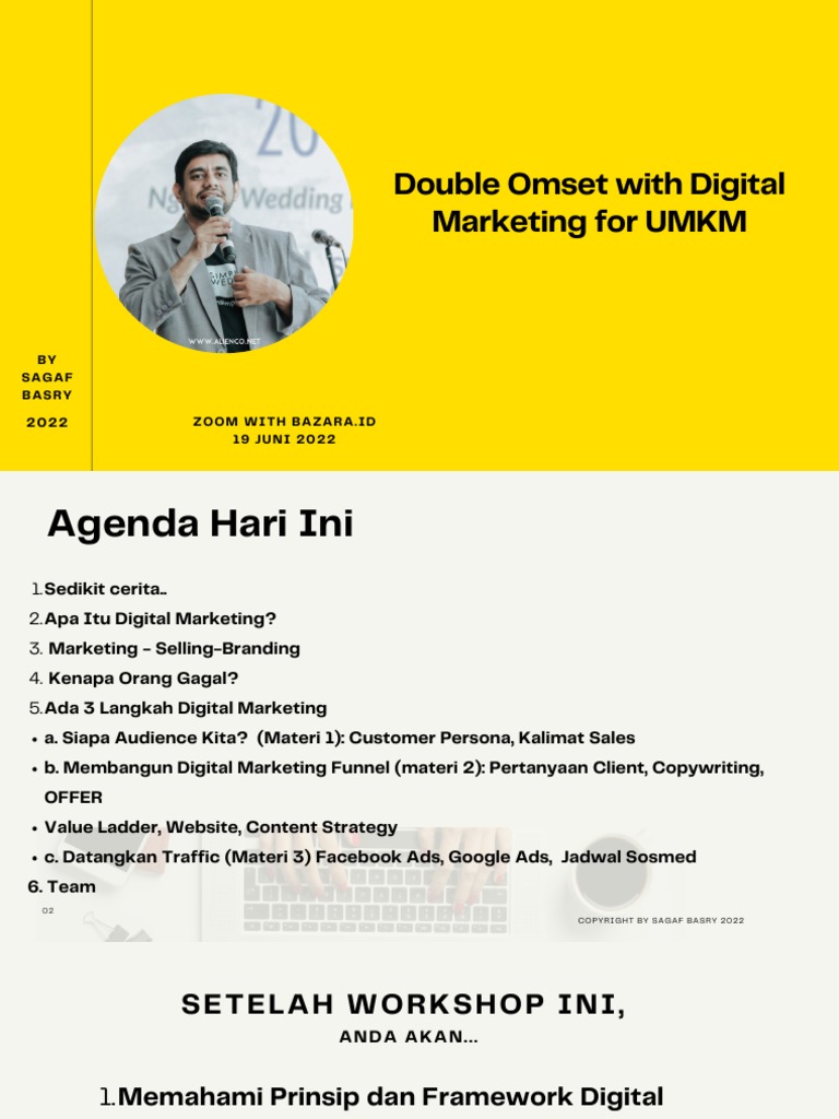 Double Omset With Digital Marketing | PDF | Karier & Perkembangan