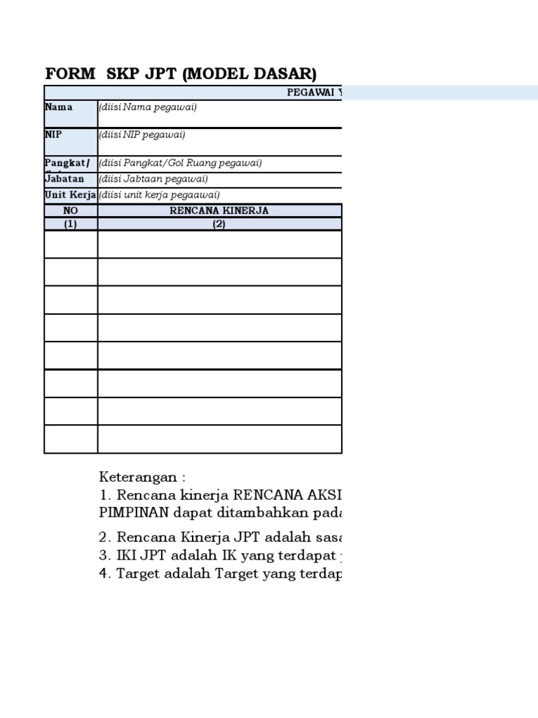 Format SKP 2021 Semester 2 Satker PJN3 Kalteng FULL | PDF | Teknologi & Rekayasa