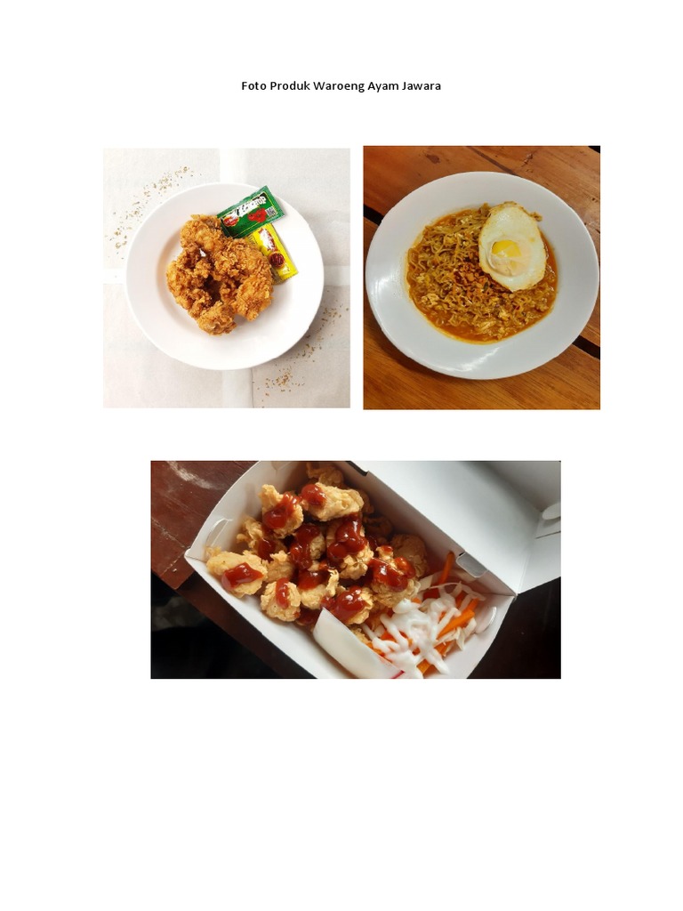 Foto Produk Waroeng Ayam Jawara | PDF