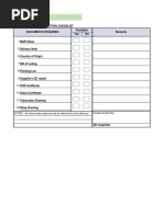 Assembly In-Process Inspection Checklist | PDF | Materials | Building ...