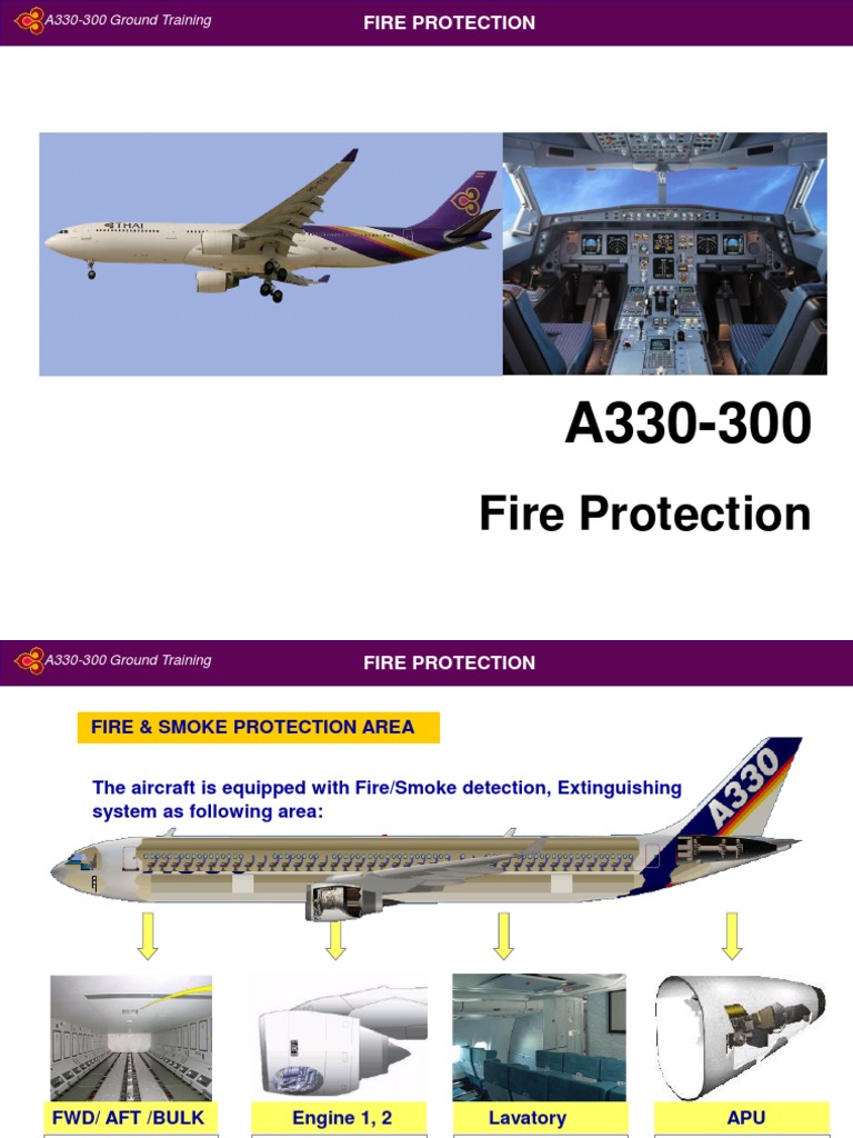 A330 Fire Protection | PDF | Firefighting | Fires