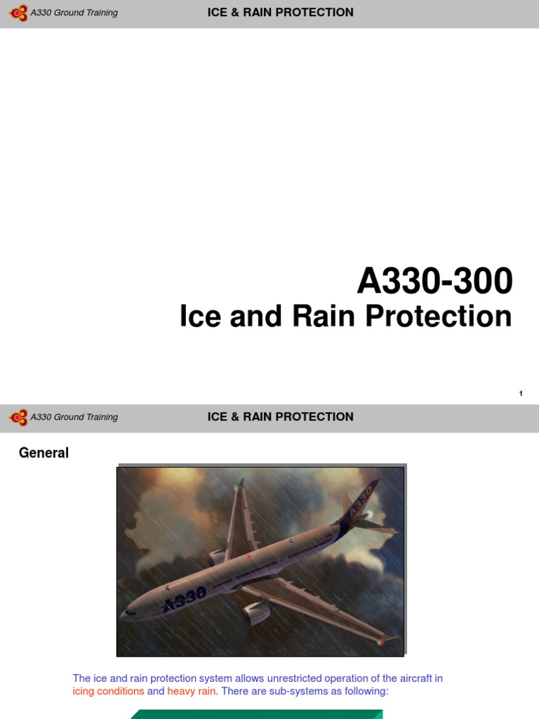 A330 Ice | PDF | Ice | Aircraft