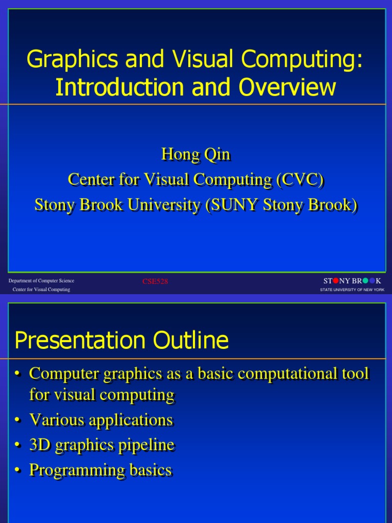 Graphics Computing Primer | PDF | 2 D Computer Graphics | 3 D Computer ...