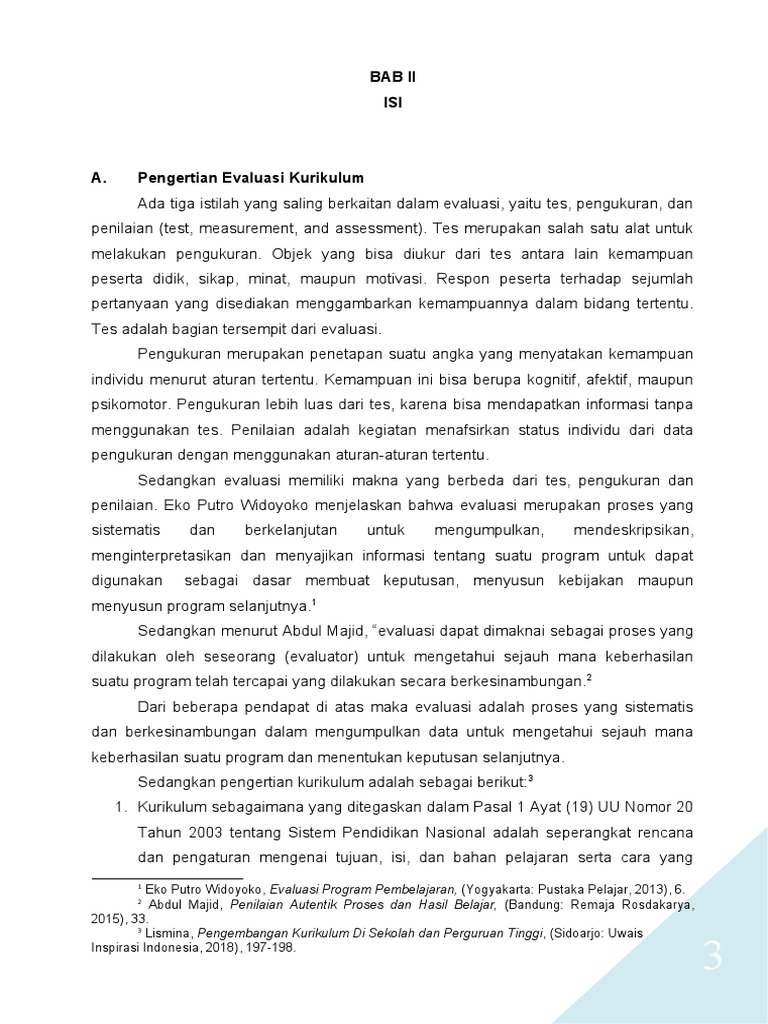 Bab II Isi | PDF | Karier & Perkembangan