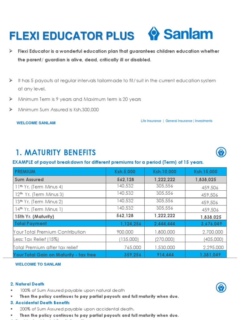 012 FLEXI EDUCATOR Final | PDF | Insurance | Life Insurance