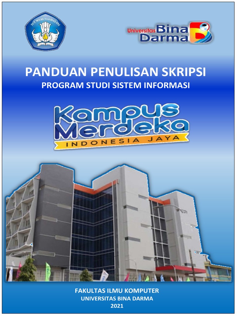 Panduan Penulisan Skripsi Sistem Informasi S1 | PDF