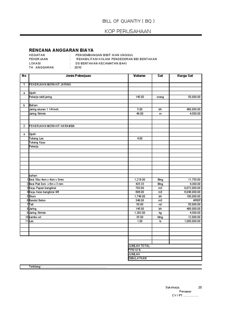 RAB Jaring Apung 2 | PDF