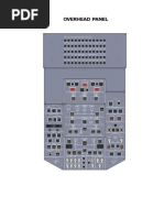 A330 Cockpit Overhead Panel | PDF | Aviation | Aircraft