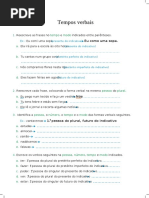 Conjugação do Verbo Trazer | PDF | Tempo gramatical | Regras