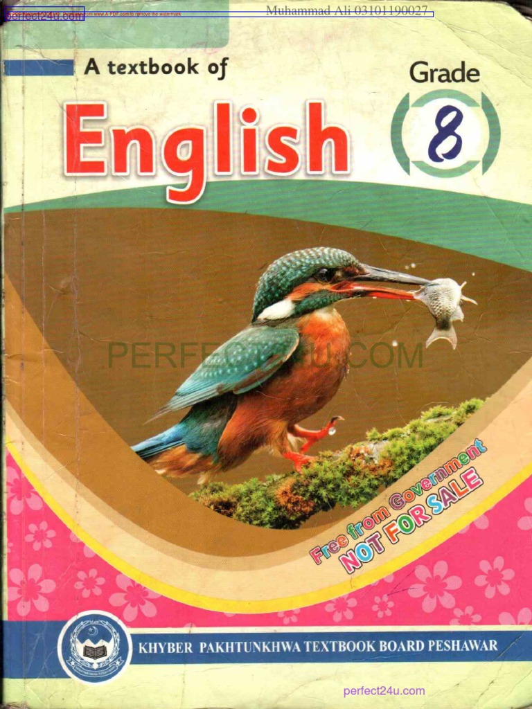 English 8th Class Book by Muhammad Ali | PDF