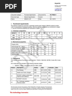 20MnV6 Material Specification Document | PDF | Physical Sciences ...