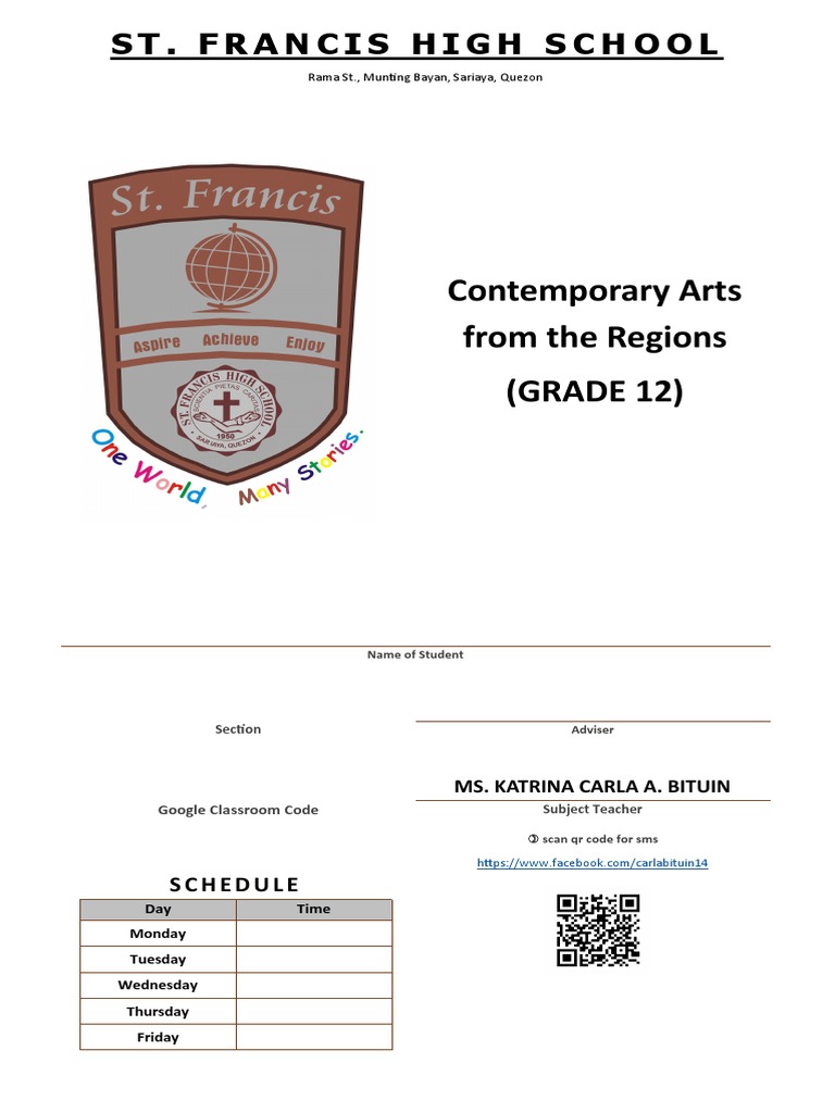 GRADE 12 CPAR Module | PDF | Realism (Arts) | Paintings