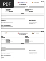 Employee Call-Out Form Template | PDF | Career & Growth