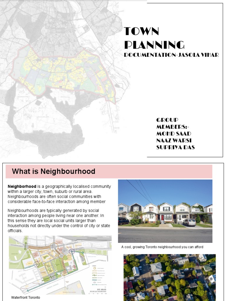 Town Planning | PDF | Neighbourhood | Suburb