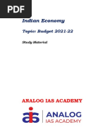 Economics Project On Government Budget - Class 12 CBSE PDF | PDF