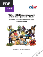 Housekeeping Terminology Guide | PDF | Housekeeping | Hotel