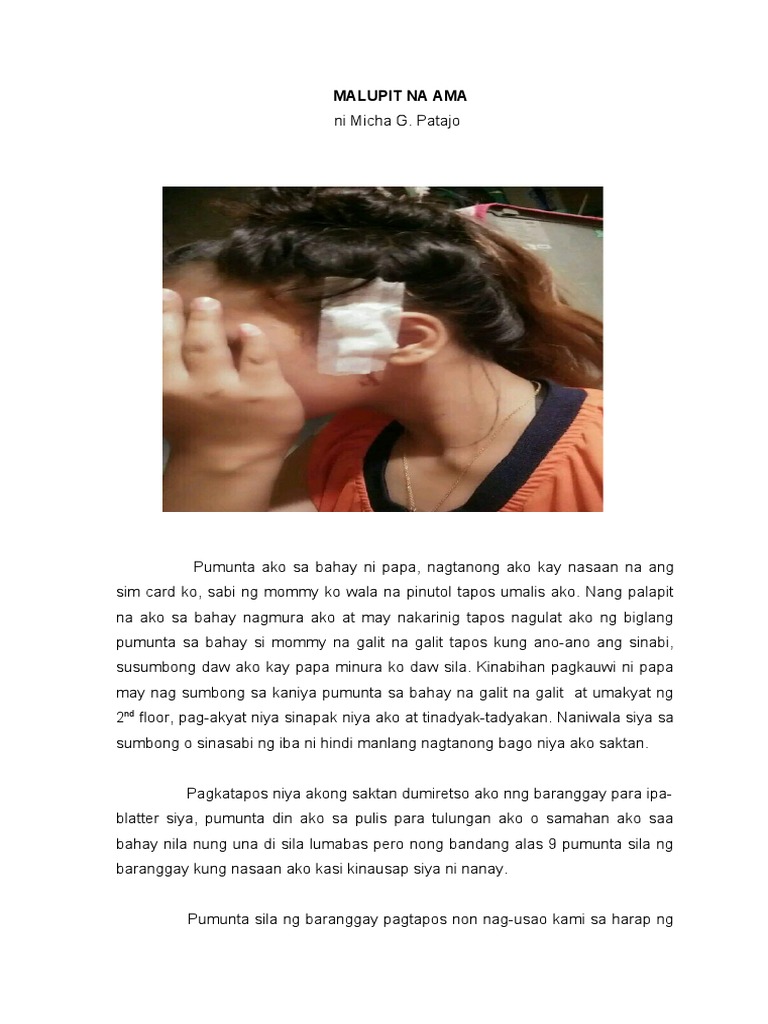 Malupit Na Ama | PDF