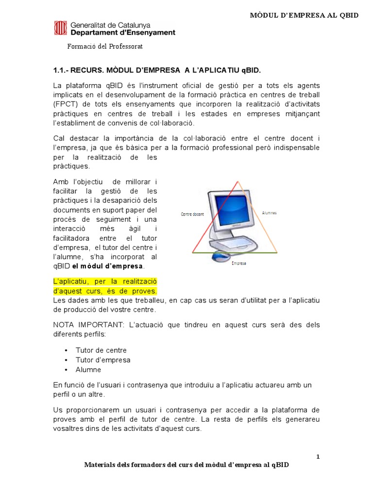 1.1modul Dempresa Al Qbid | PDF