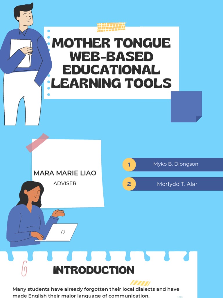 Mother Tongue Learning Tools | PDF | Career & Growth