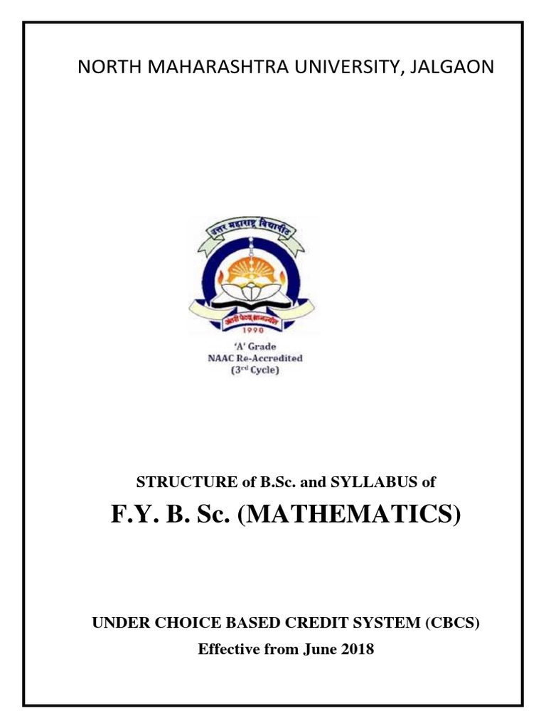 2018-19 F.y.b.sc. (Mathematics) | PDF | Matrix (Mathematics) | Equations