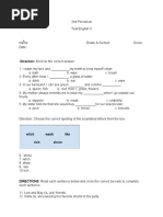 Assessment Math Grade 4 | PDF | Area | Geometric Shapes