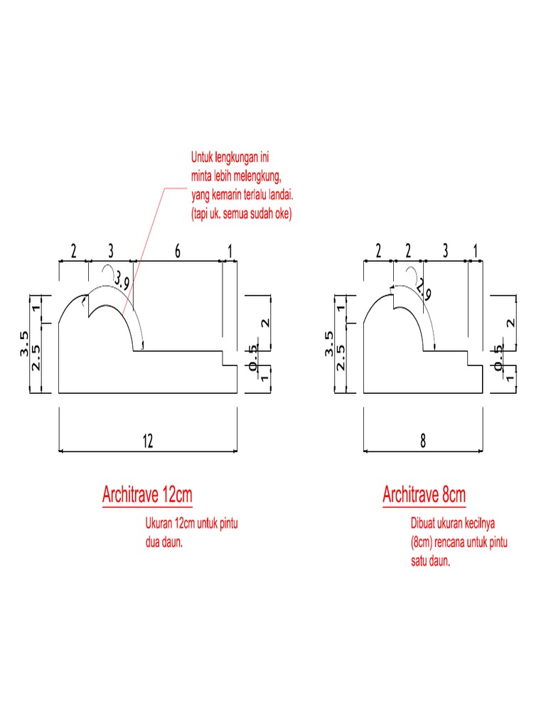 Architrave 12 Dan 8 CM | PDF