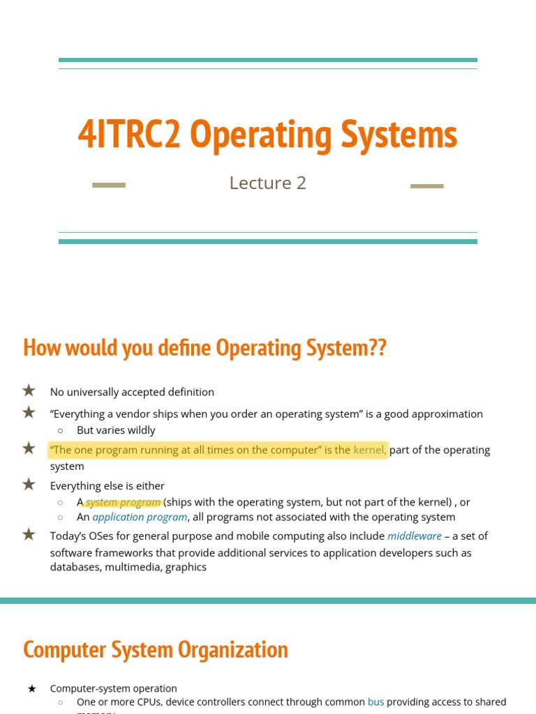 4itrc2 Os - Lt2 | PDF | Operating System | Input/Output