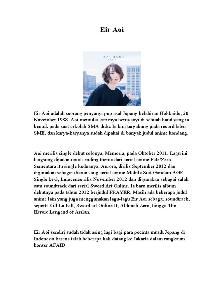 Eir Aoi | PDF