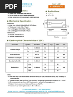 5mm LED Datasheet PDF | PDF | Light Emitting Diode | Electrical Equipment