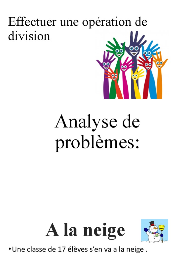 Problèmes de division pour EB4 | PDF