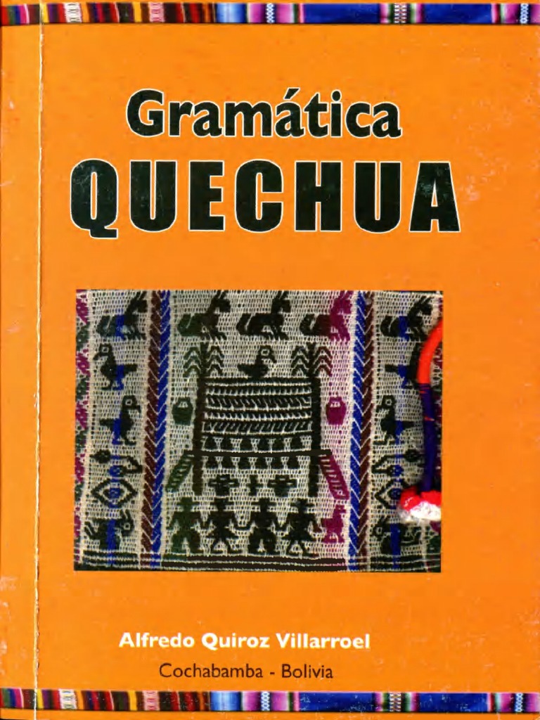 01 Gramática Quechua | PDF | Verbo | Lingüística