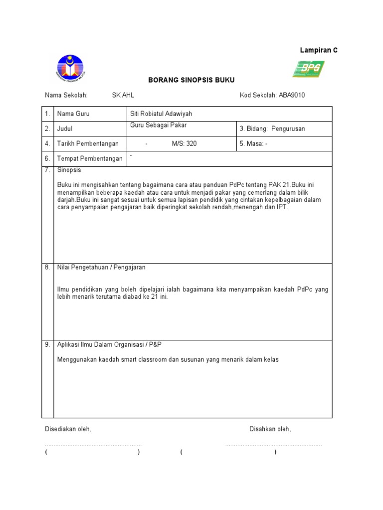 Ladap Sinopsis Buku Pdf