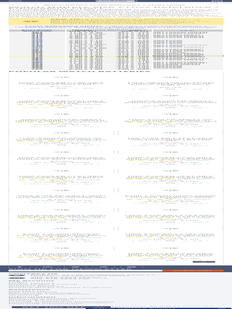 Watch Battery Cross Reference Chart Guide | PDF | Energy Storage ...