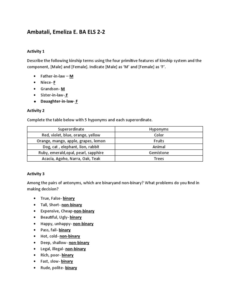 Module 3 Ambatali, Emeliza E BA ELS 2-2 | PDF
