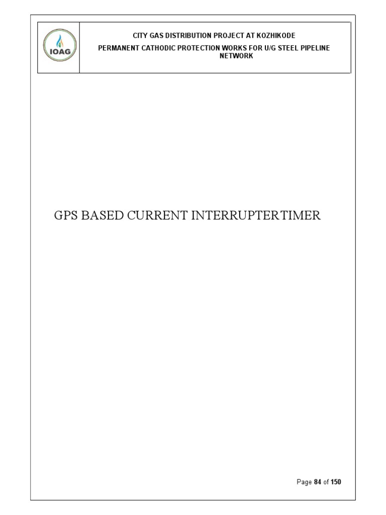 GPS Current Interrupter Timer Specs | PDF | Global Positioning System ...