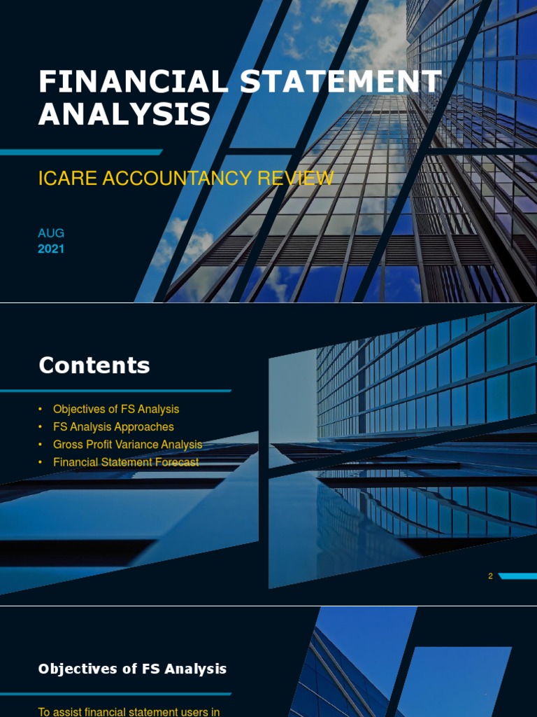 Financial Statement Analysis Guide | PDF | Equity (Finance) | Financial ...