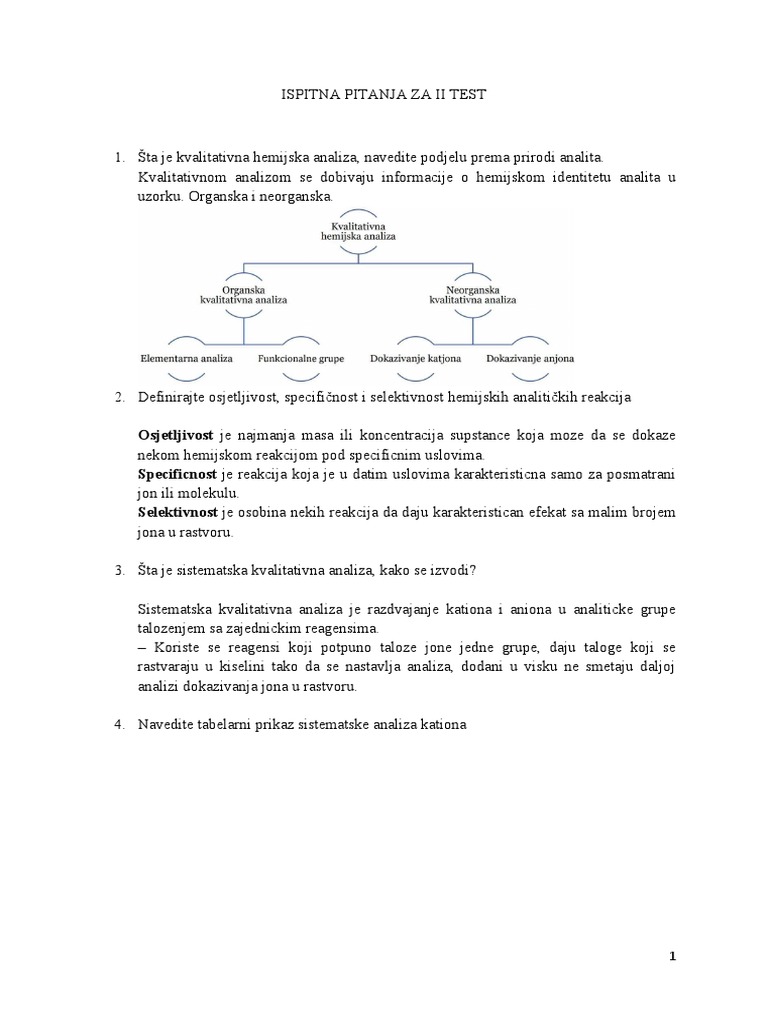 Analiticka Hem.2 | PDF