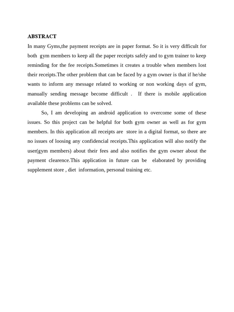 Gym-Management Abstract Django | PDF | User (Computing) | Login