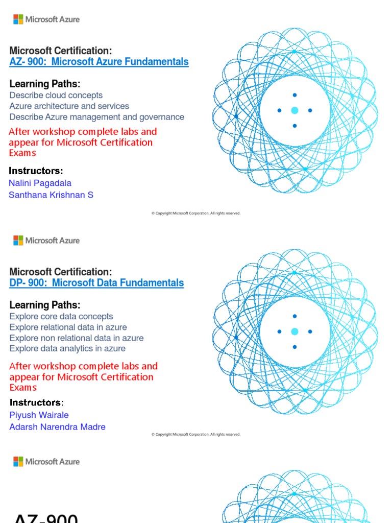 AZ 900T00A ENU PowerPoint 01 | PDF | Cloud Computing | Platform As A Service