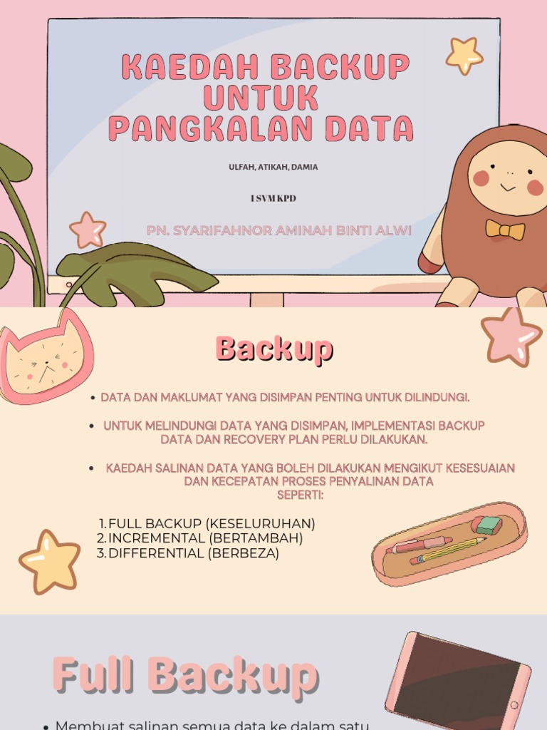 Kaedah Backup Data Penting | PDF | Komputer