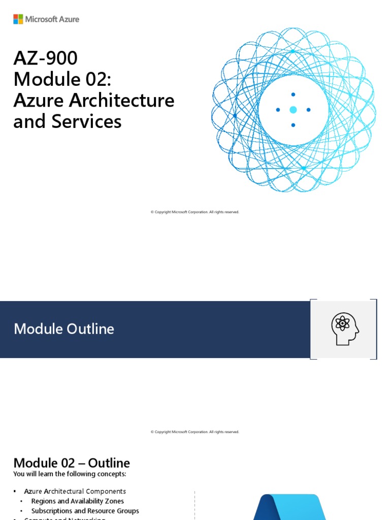 AZ 900T00A ENU PowerPoint 02 | PDF | Microsoft Azure | Virtualization