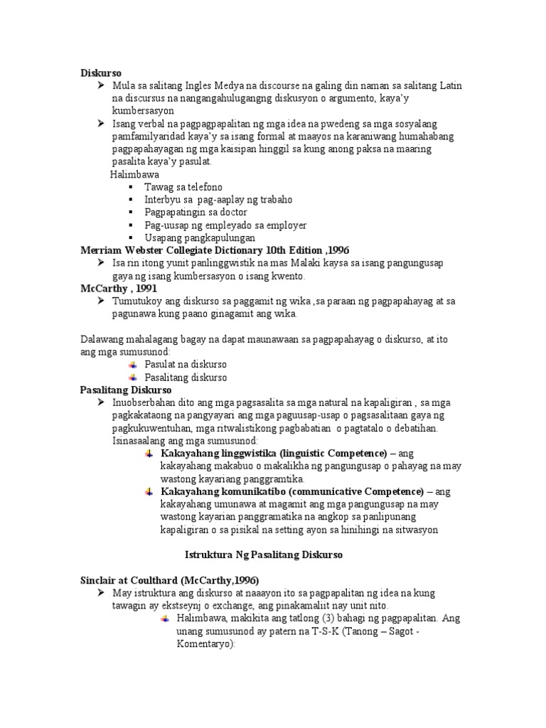 Diskurso | PDF